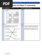 Key Stage 2 Math Test Mark Schemes | PDF | Angle | Elementary Mathematics