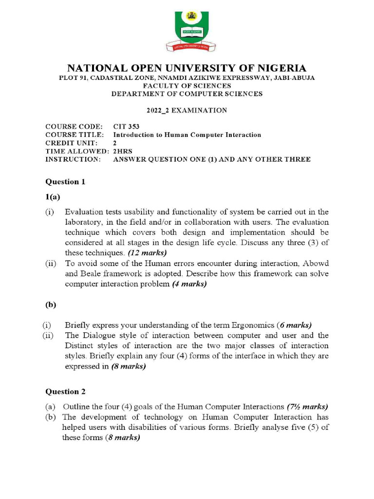 Cit353 2022 - 2 | PDF