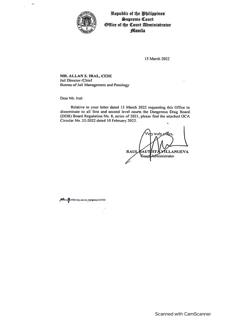 DDB BOARD REG. NO. 8 S.2021 Authorizing The BJMP To Operate Jail Based ...