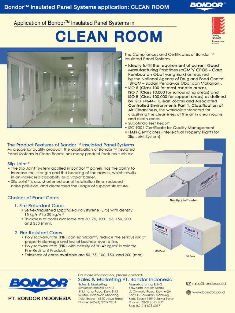 Flyer Clean Room (Revisi 2017) - Attch | PDF