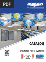 Bondor BondorPanel Insulated Walling Technical Data | PDF | Wall | Rivet