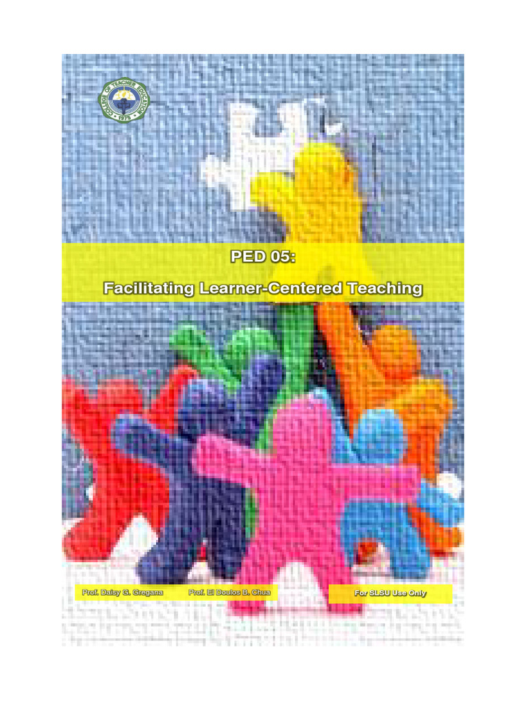 Module Ped05 Facilitating Learner Centered Teaching 2 Download Free Pdf Learning Motivation
