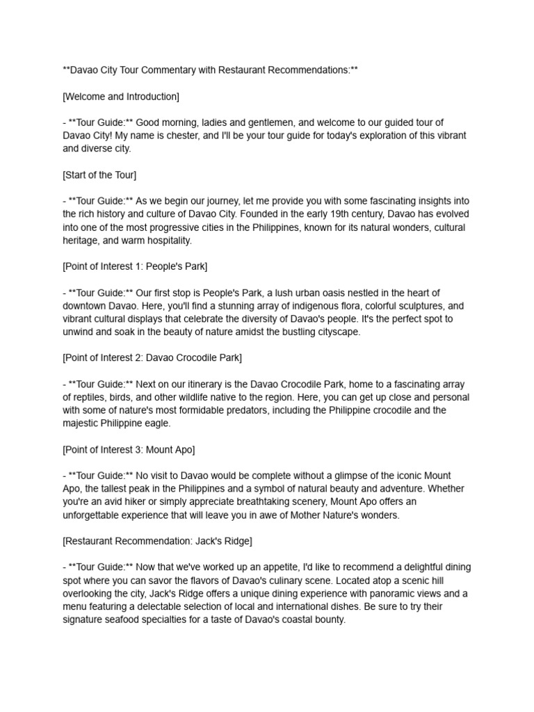 Commentary | PDF | Food And Drink