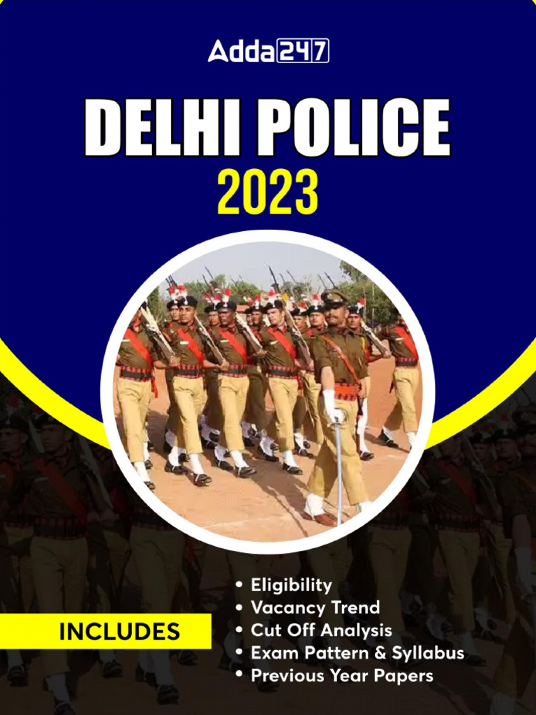 Delhi Police 2023 Ebook With 5 PYQ | PDF | World Wide Web | Internet & Web