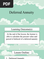 Lesson 29 - General Annuities | PDF | Present Value | Interest