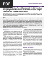 CAP Protocol-2016 Thyroid - Highlighted | PDF | Neck | Carcinoma