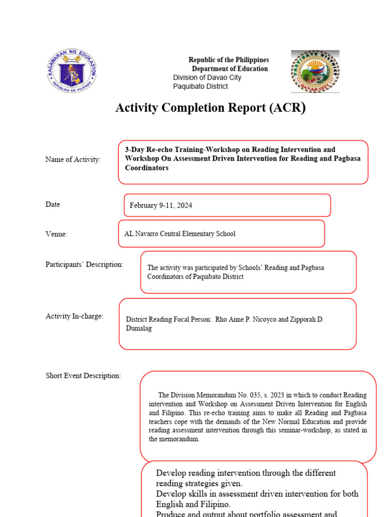 Acr Training | PDF