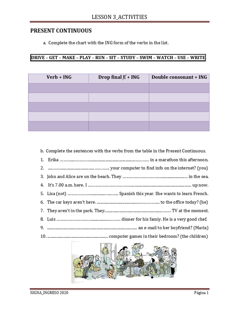 07_Lesson 3_Activities | PDF