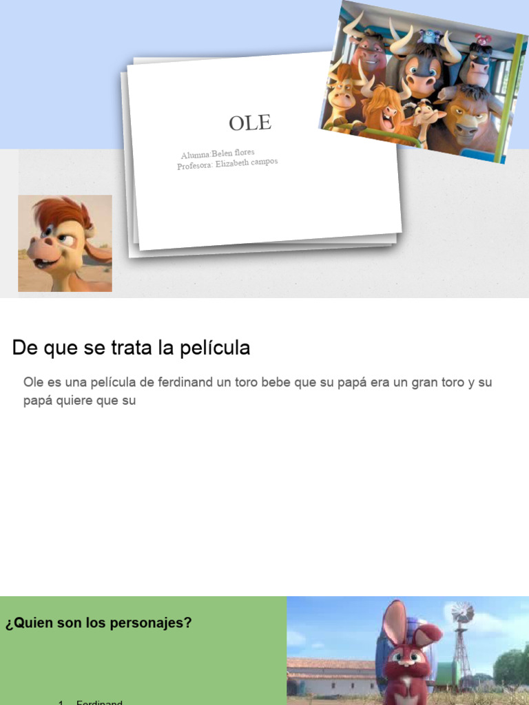 OLÉ 5TO TECNOLÓGICO | PDF