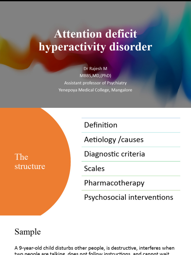 Adhd | PDF | Attention Deficit Hyperactivity Disorder | Diseases And ...