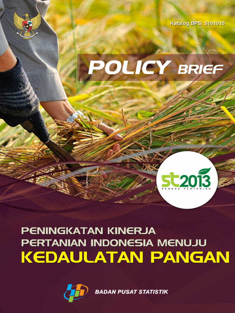 ID Policy Brief Peningkatan Kinerja Pertanian Indonesia Menuju ...