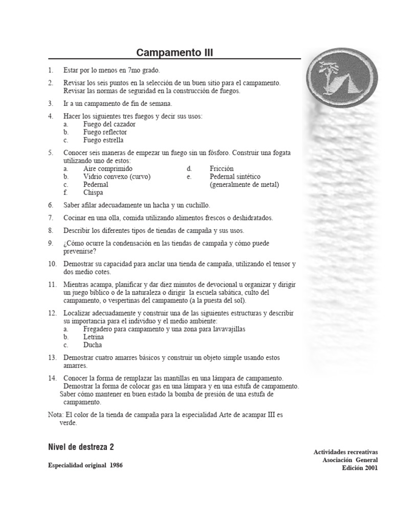 Campamento III | PDF