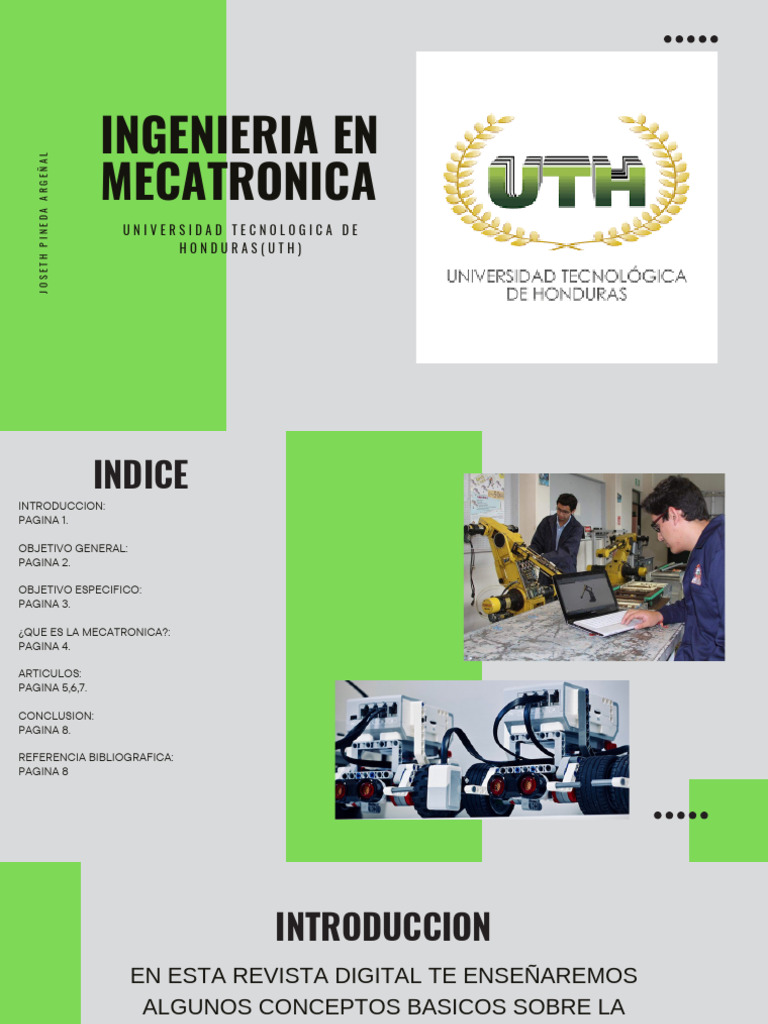 Revista Digital | PDF | Mecatrónica | Ingeniería