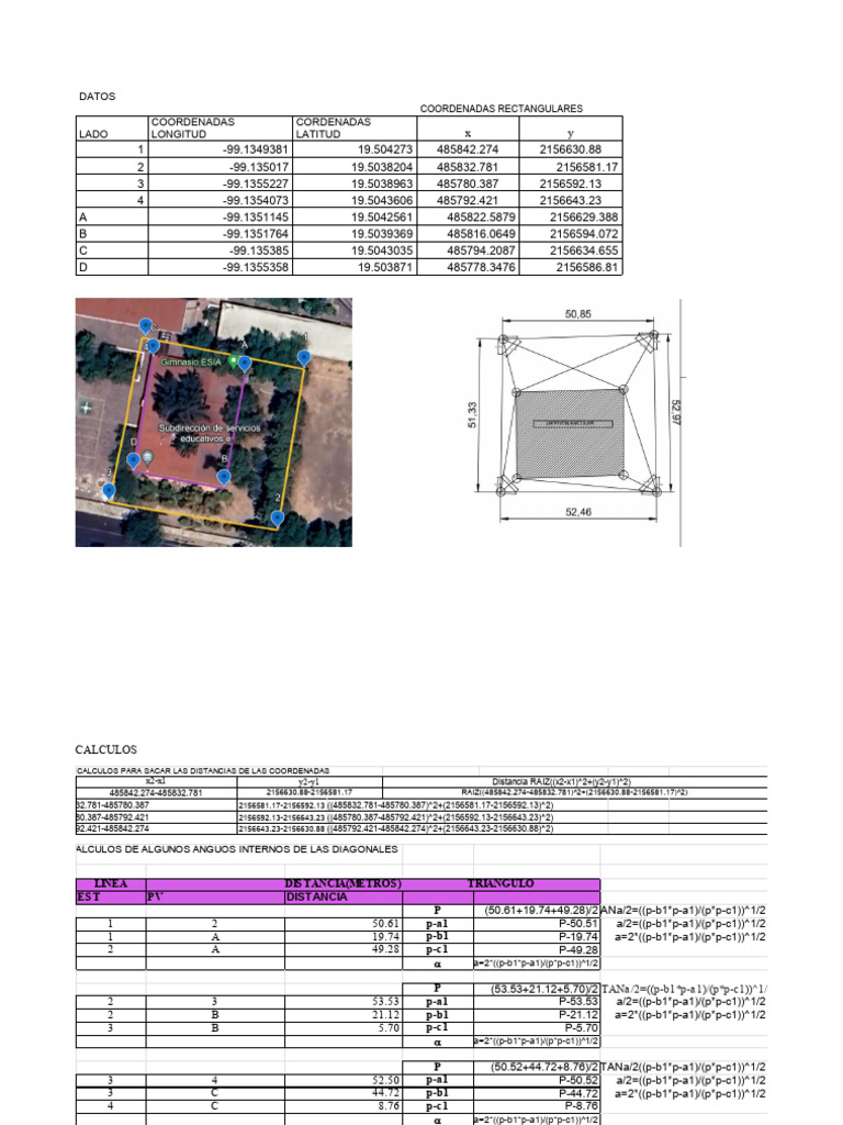 TAREA DE TOPO (1) | PDF | Geometría Elemental