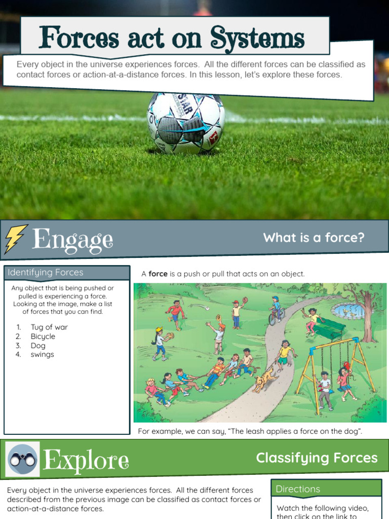 Copy of Lesson 2 Forces Act On Systems | PDF | Weight | Mass