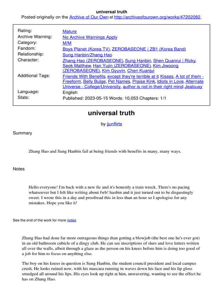 Universal Truth | PDF