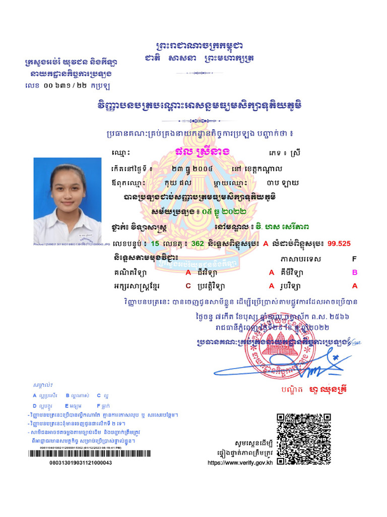 Phal Srey Neang | PDF