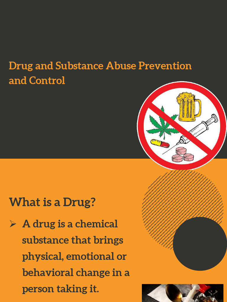 Drug Abuse Prevention and Control Guide | PDF | Drugs | Substance Abuse