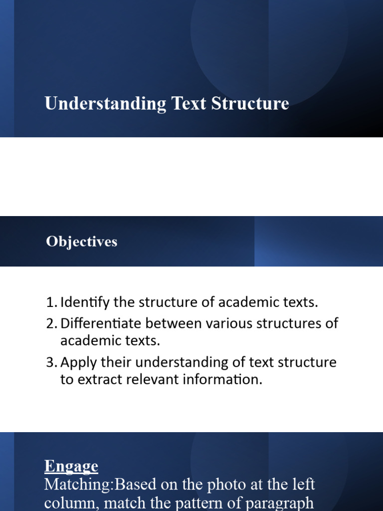 Q3 - Understanding Text Structure | PDF | Information | Analogy