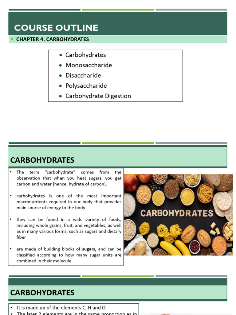 CARBOHYDRATES | PDF | Carbohydrates | Polysaccharide