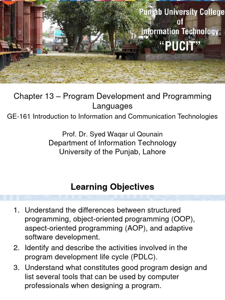 Chapter 13 | PDF | Computer Program | Programming