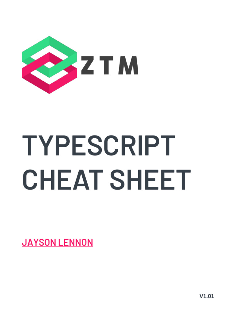 TypeScript Guide for Developers | PDF | Control Flow | Parameter (Computer Programming)