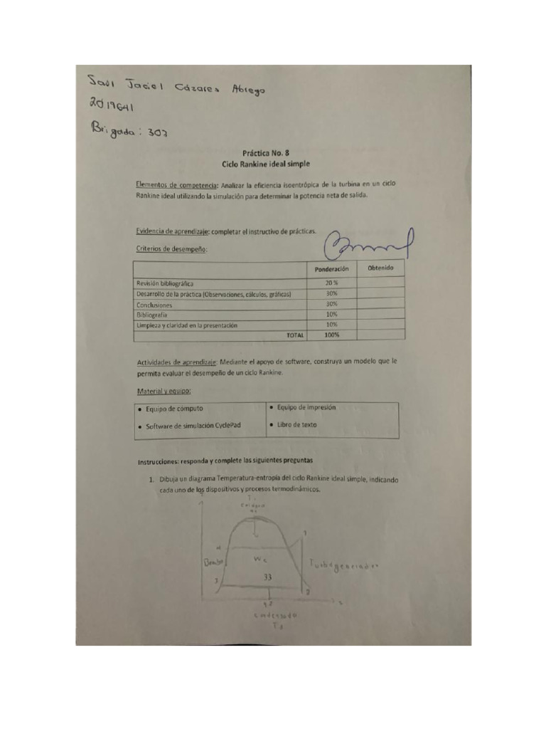 Práctica #8 - SJCA - Lab Termo | PDF