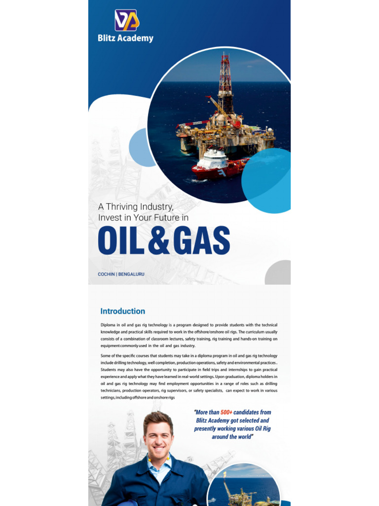 Oil and Gas Rig Tech Brochure New | PDF