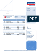 Nationwide FlexAccount Statement Guide | PDF | Overdraft | Cash