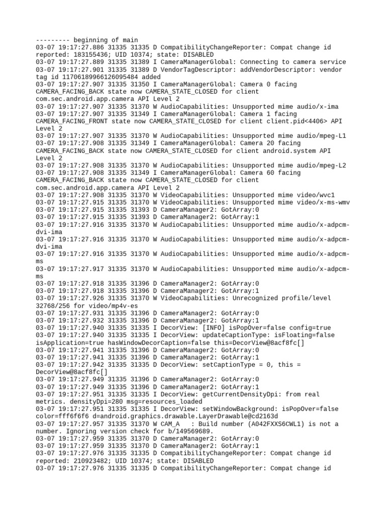 Log Cat 1709813847665 | PDF | System Software | Computer Architecture