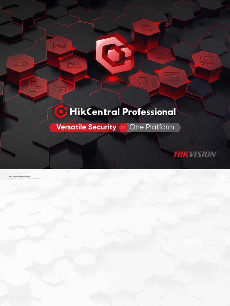 Brochure HikCentral Professional V2.4 | PDF | Access Control | Qr Code