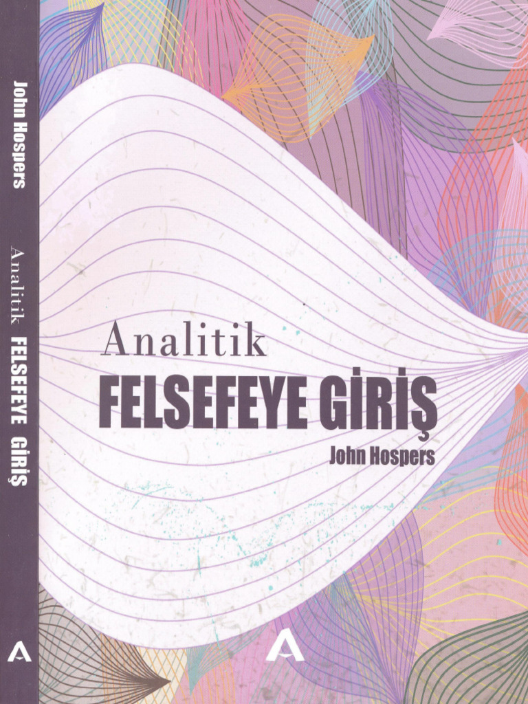 John Hospers Analitik Felsefeye Giriş Adres Yayınları | PDF