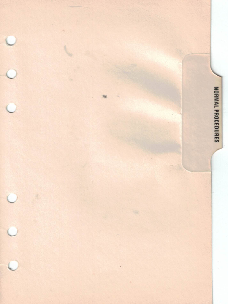 Normal Procedures | PDF