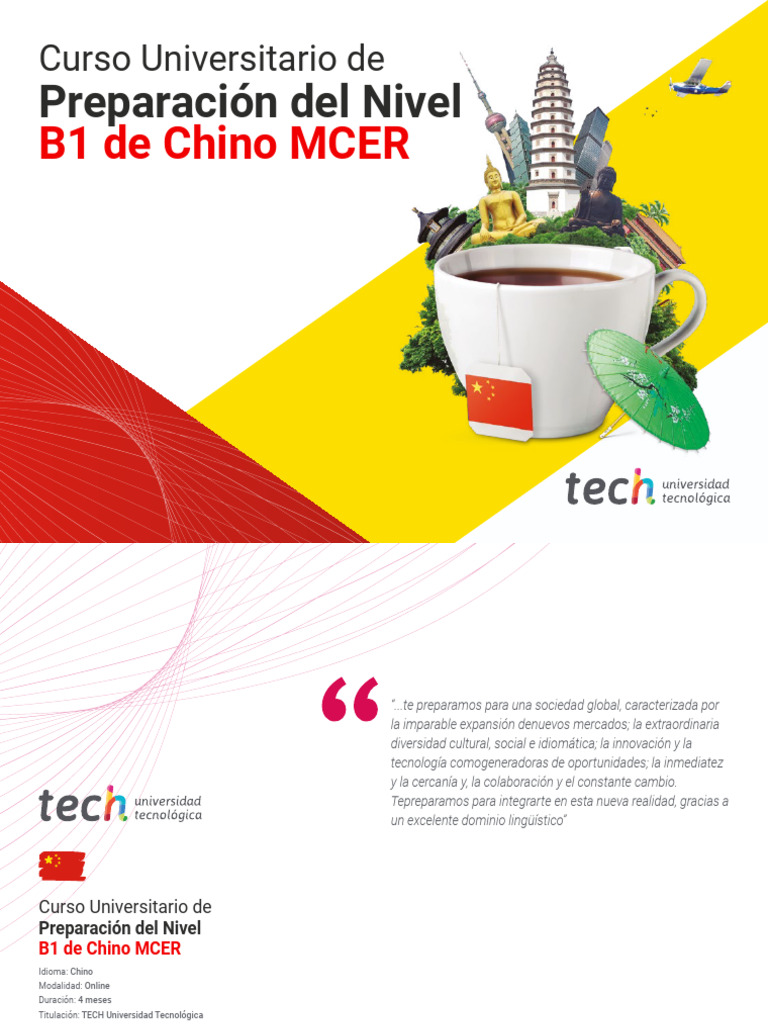 Curso Preparacion Nivel b1 Chino Mcer Latam | PDF