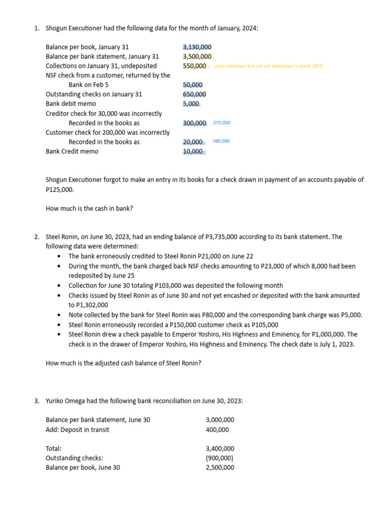 Bank Recon | PDF | Banks | Personal Finance