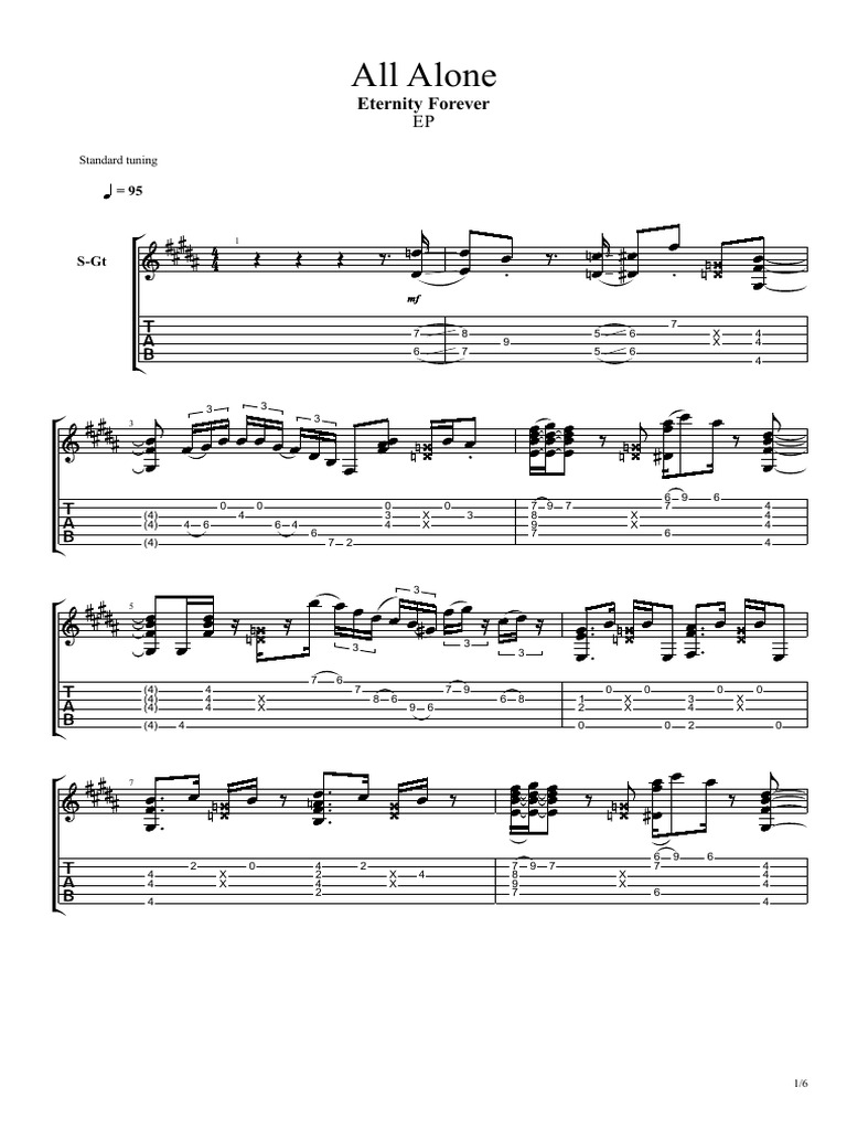 Eternity Forever - All Alone | PDF