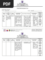 AIP School Template SY 2025-2026 | PDF | Learning
