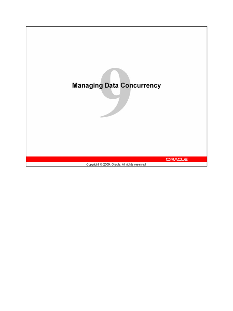 Less09 Locking | Download Free PDF | Database Transaction | Databases