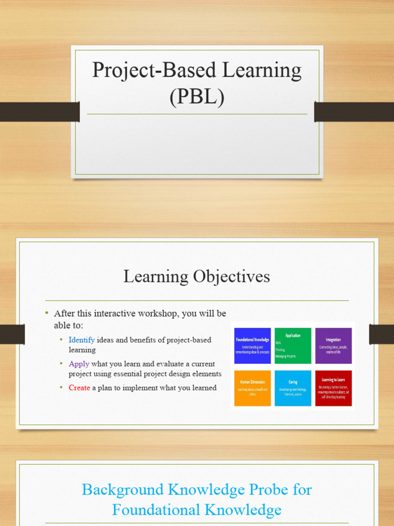 Project-Based Learning (PBL) | Download Free PDF | Project Based Learning | Human Communication