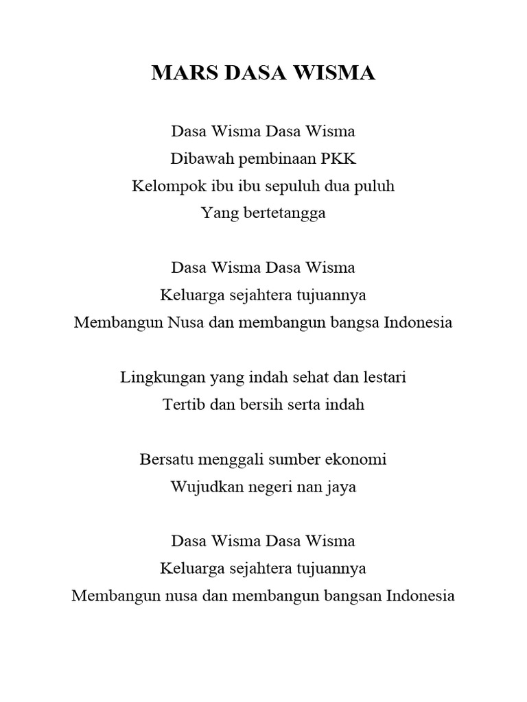 Mars Dasa Wisma | PDF