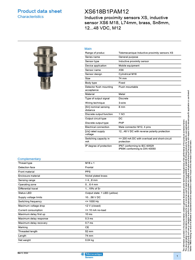 XS618B1PAM12_document | PDF