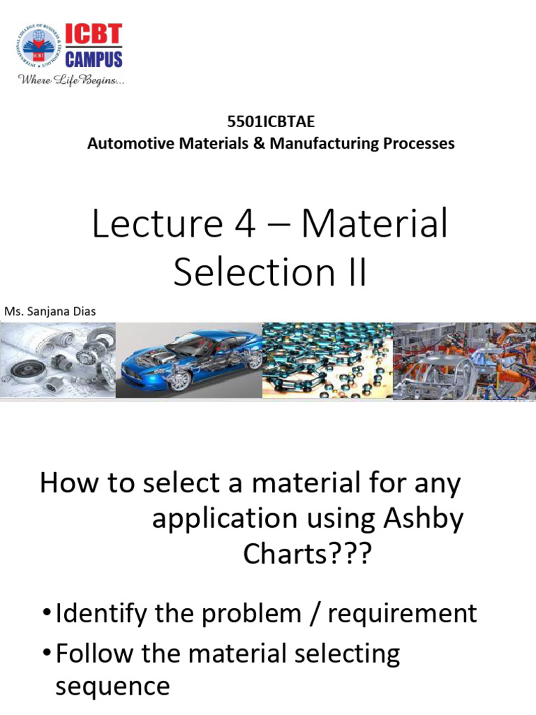 Material Selection for Lightweight Beams | PDF
