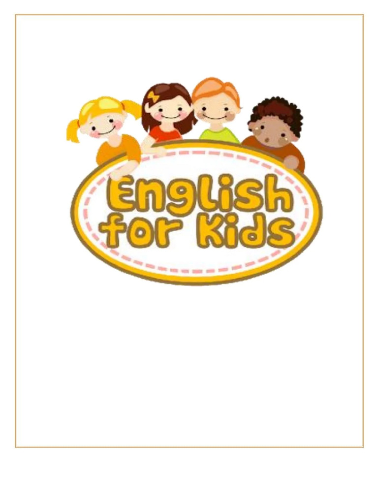English For Kids | PDF