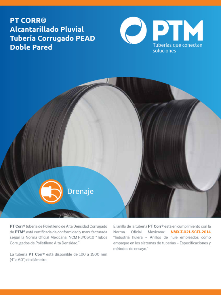 Ficha Tecnica Pead | Descargar gratis PDF | Tubería (transporte de ...