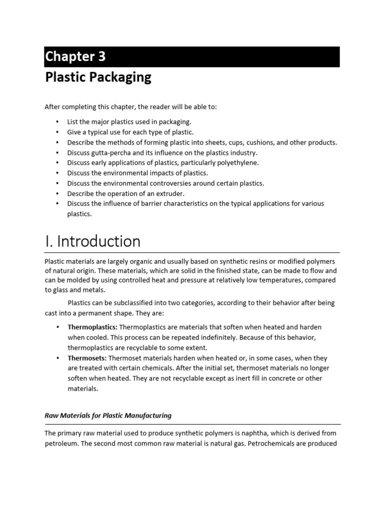 Understanding Plastic Packaging Types | PDF | Plastic | Polymers