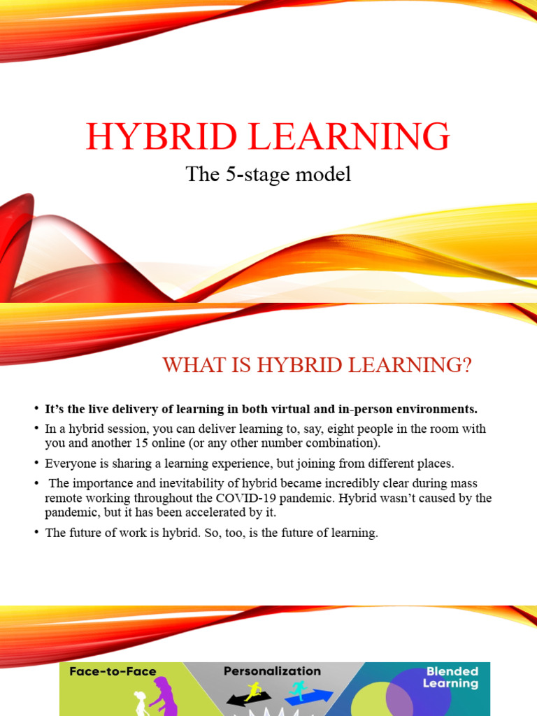 Hybrid LEARNING | PDF | Learning | Virtual Reality