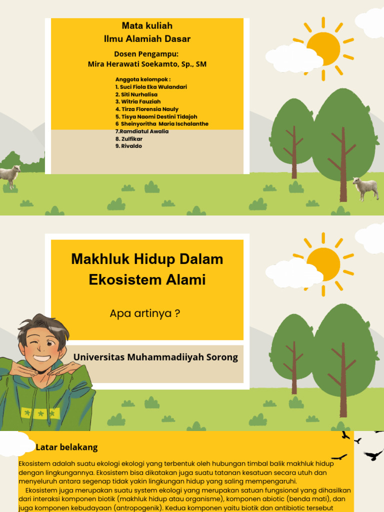 Presentasi Materi Ilmu Alamiah Dasar | PDF