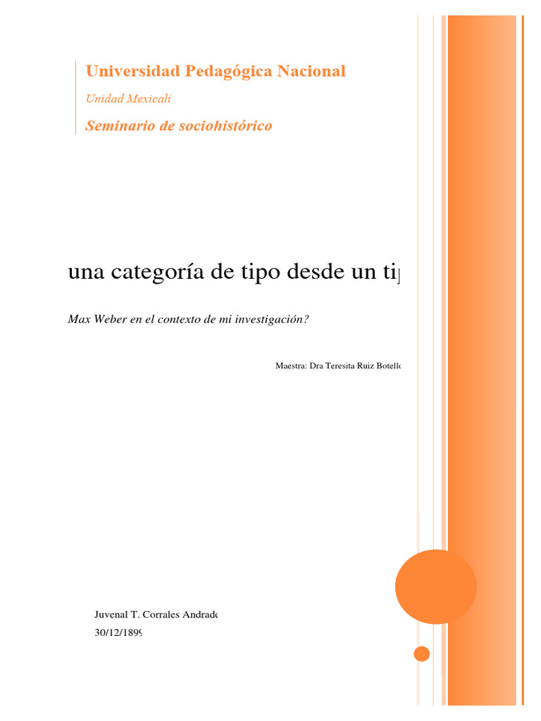 Una Categoría de Tipo para Un Tipo de Categoría | PDF | Burocracia ...