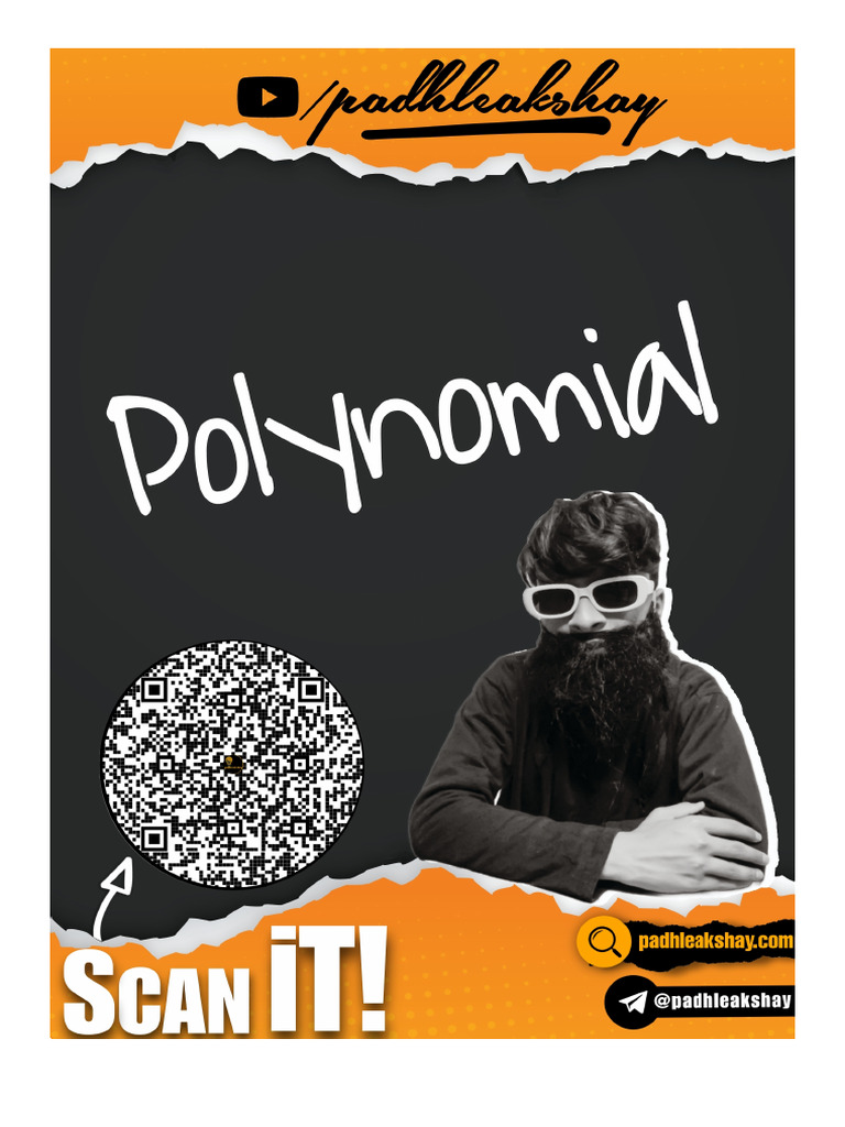 Chapter 2 Polynomial Download Free Pdf Variable Mathematics