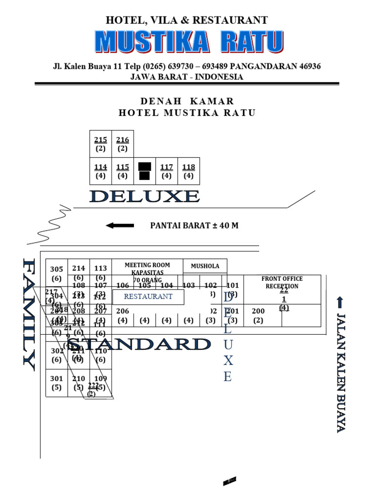 Denah Hotel | PDF